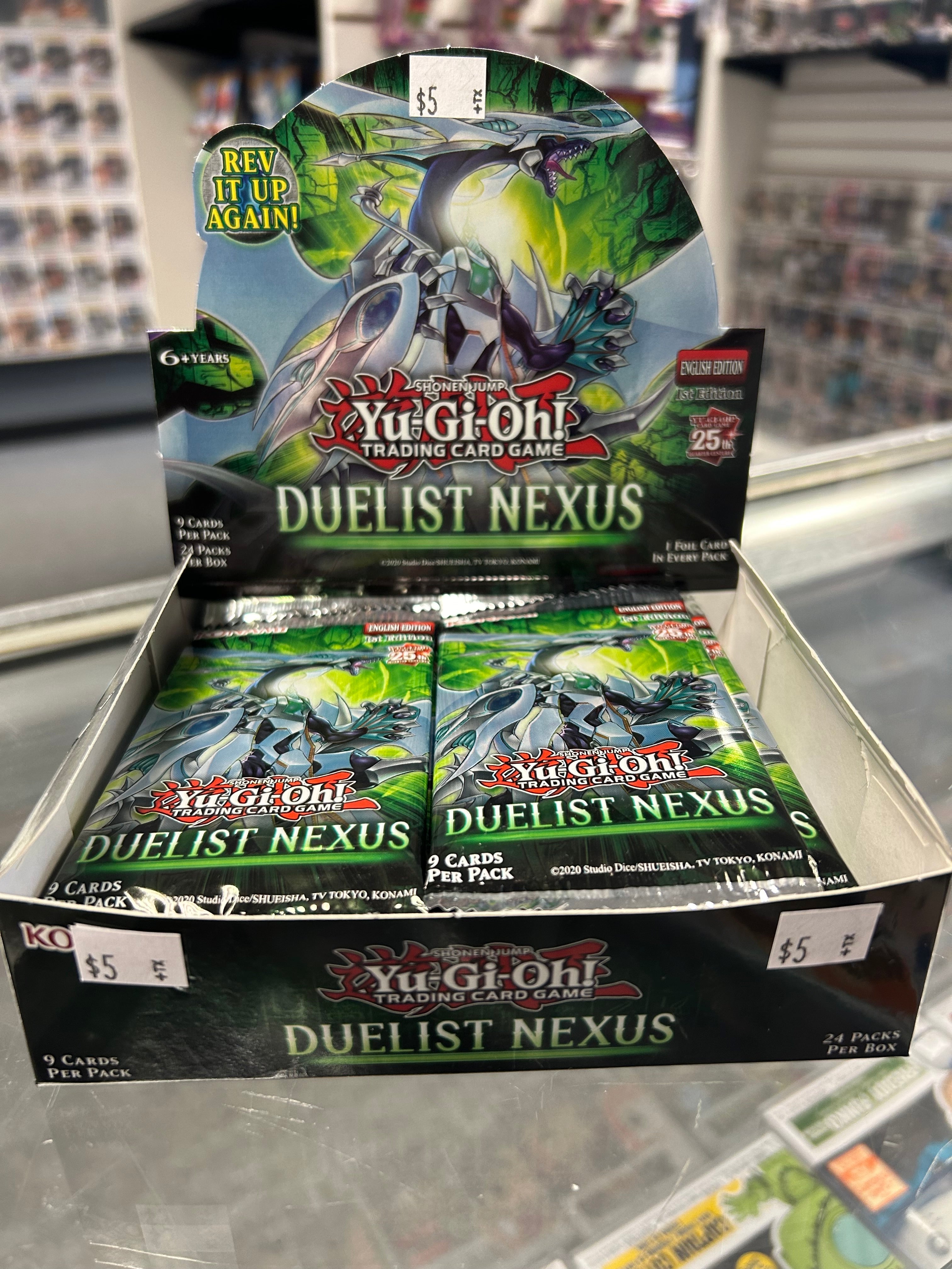 Yu-Gi-Oh! Duelist Nexus individual packs. – POP'N TOYZ