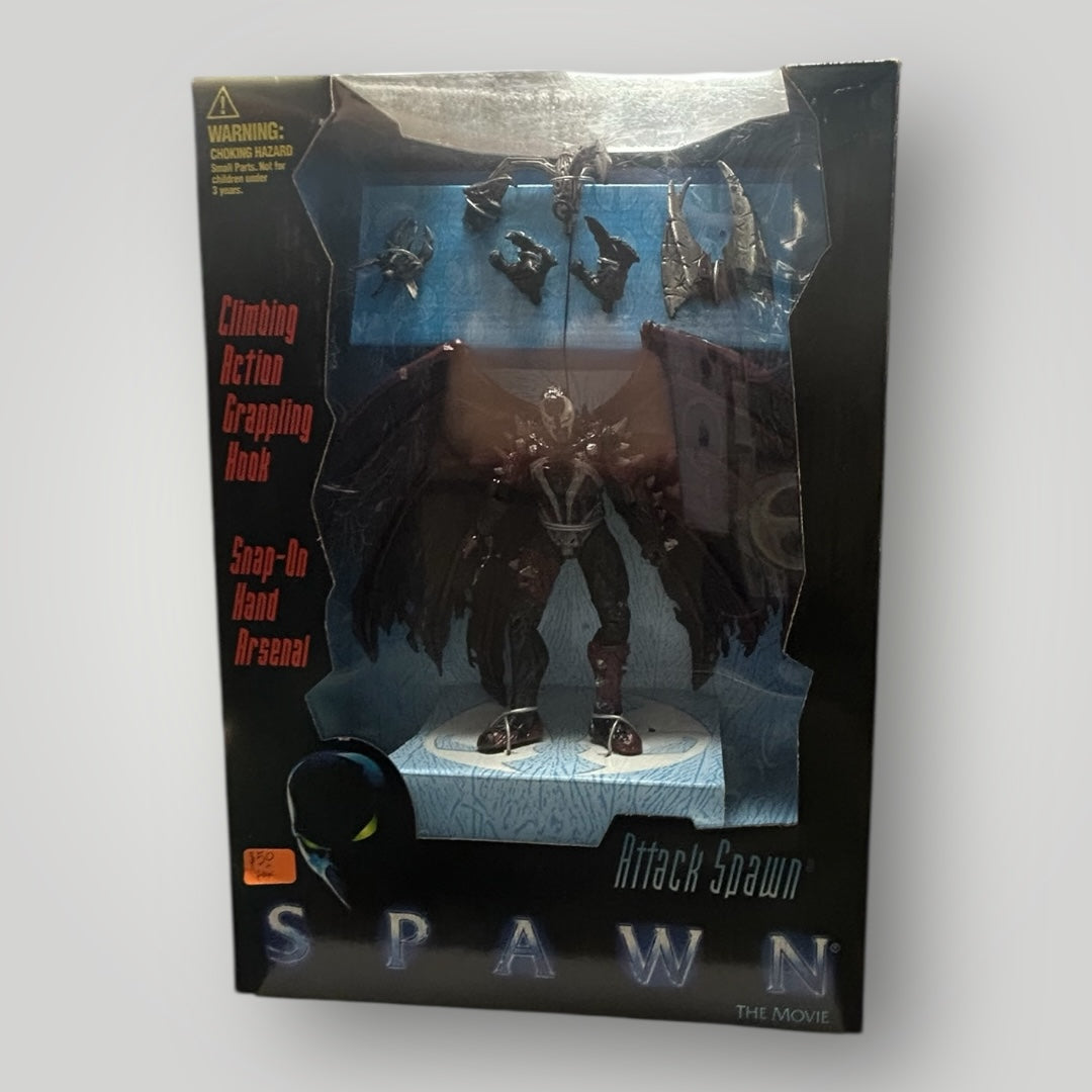 McFarlane Attack Spawn Action Figure The Movie 1997 Spawn Deluxe Editi ...