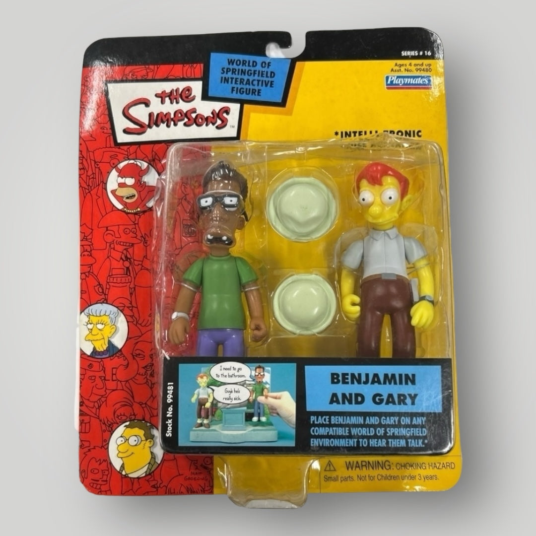 Playmates Toys The Simpsons Benjamin And Gary Action Figure – POP'N TOYZ